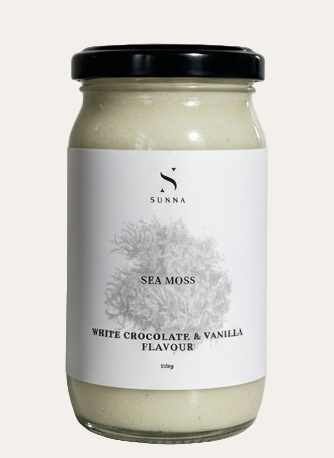 Sea moss (white chocolate and vanilla flavour) 250g – Sunna & Co Ltd